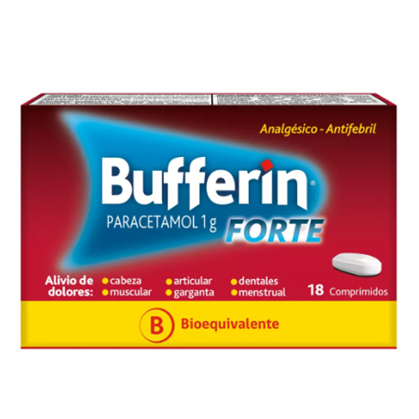 BUFFERIN FORTE COMPRIMIDOS 1 G X 18 - Farmacias Roraima