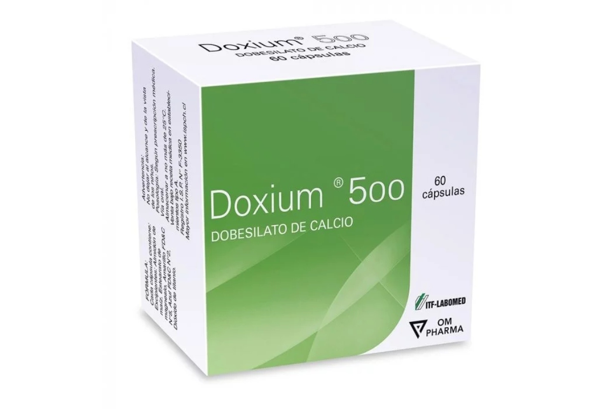 DOXIUM CAPSULAS 500 MG X 60 - Farmacias Roraima