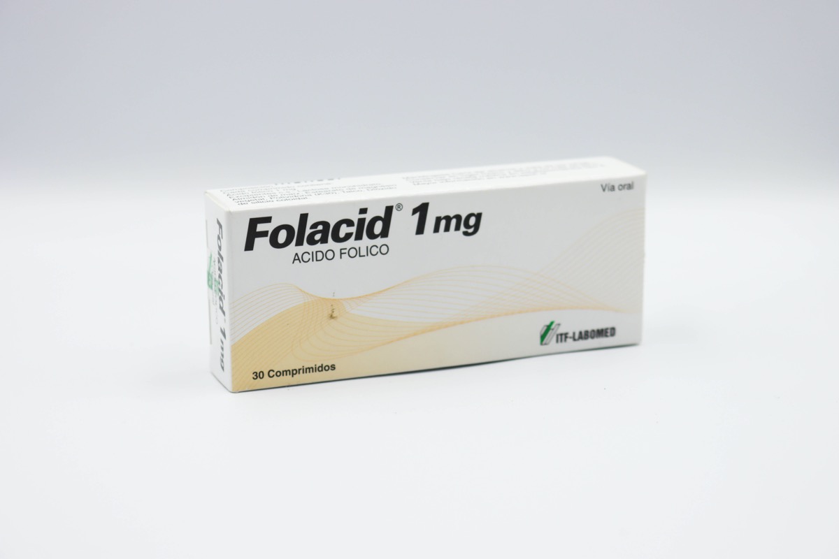 FOLACID COMPRIMIDOS 1 MG X 30 - Farmacias Roraima