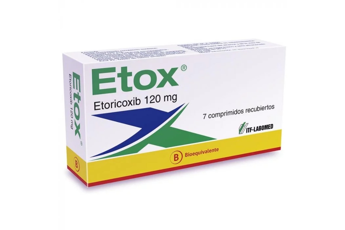 ETOX COMPRIMIDOS 120 MG X 7 - Farmacias Roraima