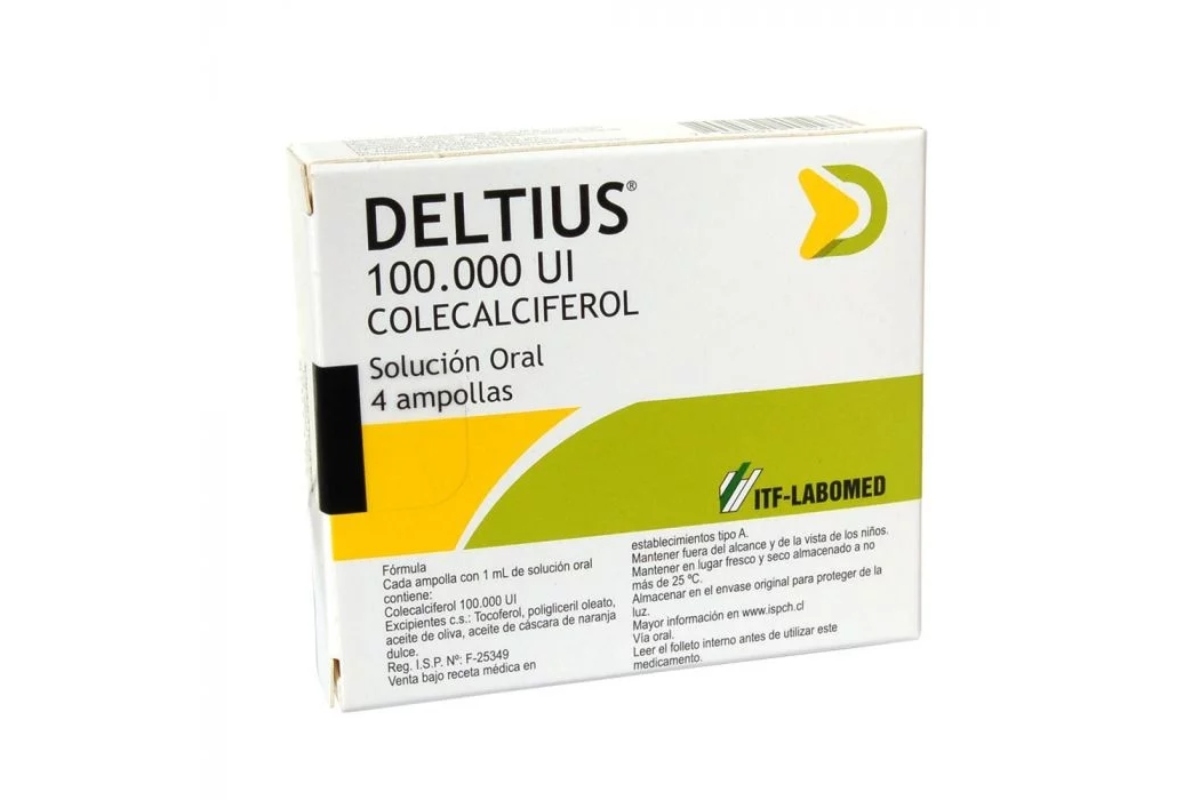 DELTIUS SOLUCION ORAL AMPOLLA 100.000 UI X 4 - Farmacias Roraima