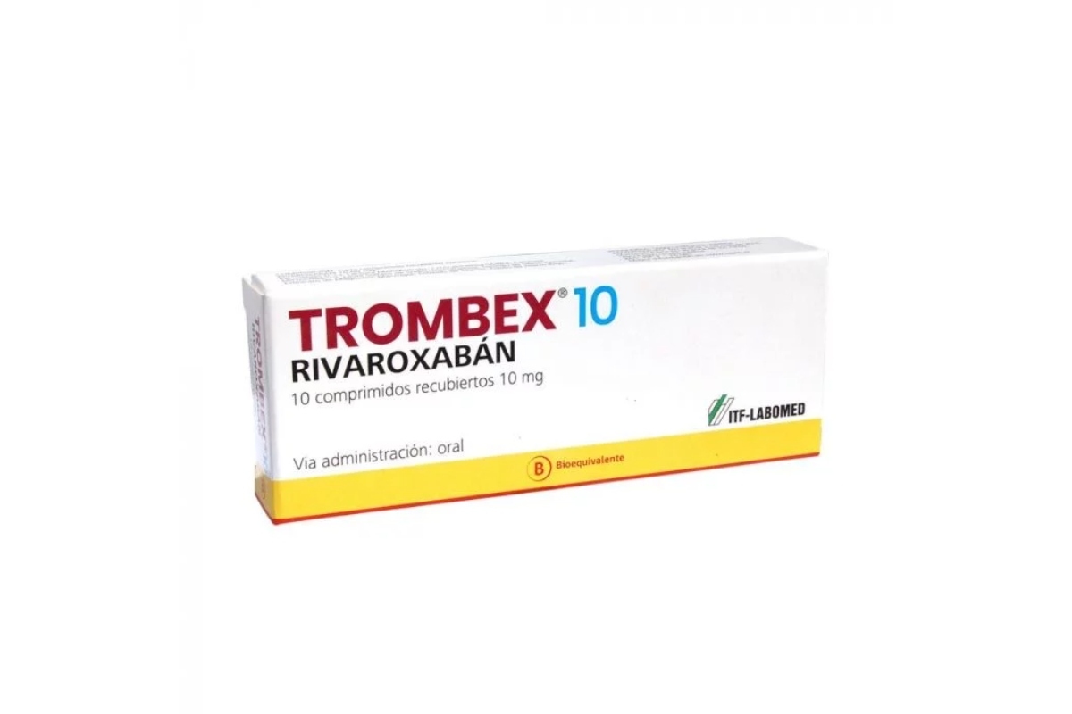 TROMBEX COMPRIMIDOS 10 MG X 10 - Farmacias Roraima