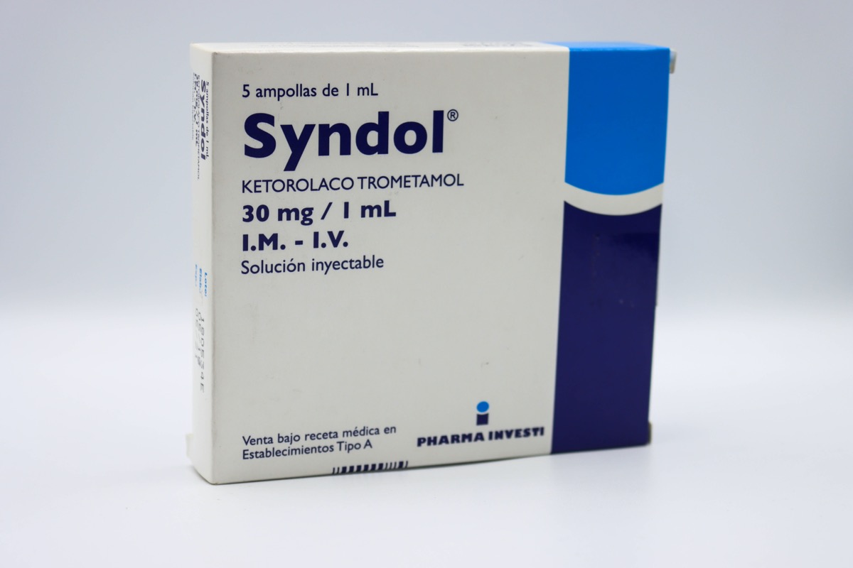 SYNDOL AMPOLLA 30 MG/ML X 5 - Farmacias Roraima