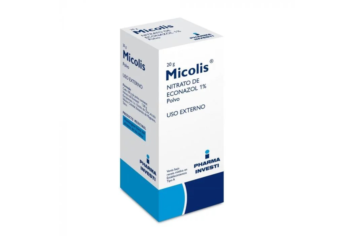MICOLIS POLVO 1% X 20 G - Farmacias Roraima