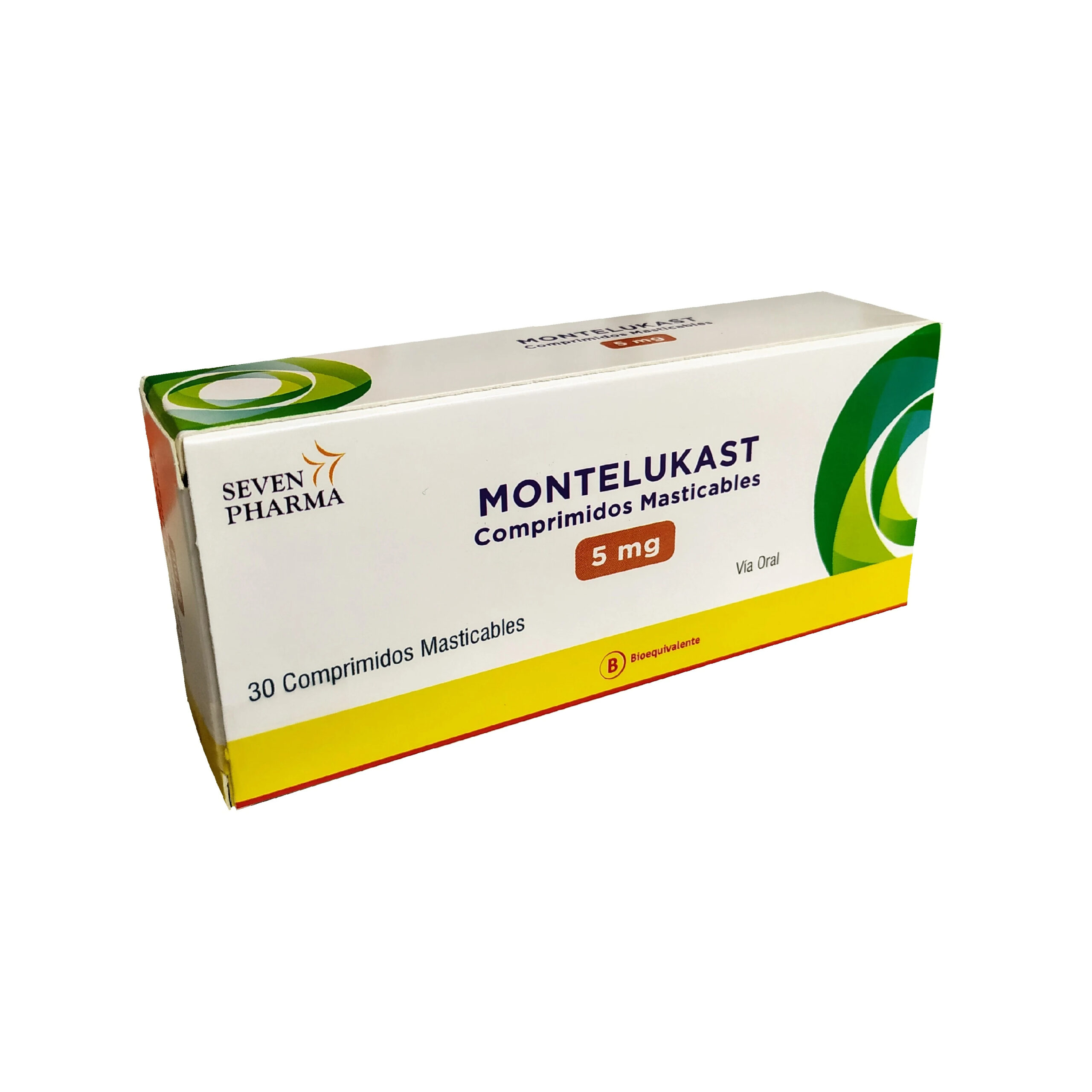 MONTELUKAST COMPRIMIDOS MAST 5 MG X 30 - Farmacias Roraima