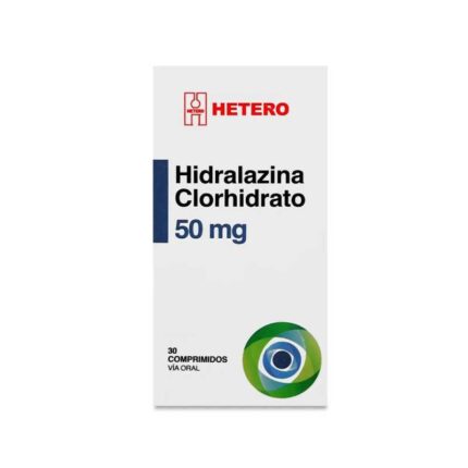 HIDRALAZINA COMPRIMIDOS 50 MG X 30 - Farmacias Roraima